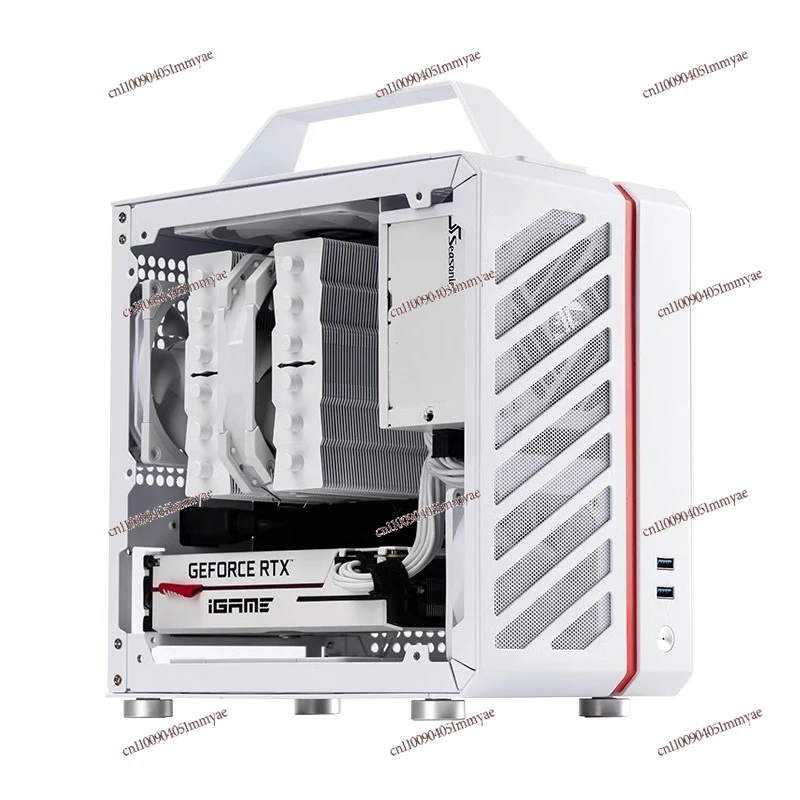 I5 12600K/12400 Computer Host Without Graphics Card Mini ITX Pure White ...