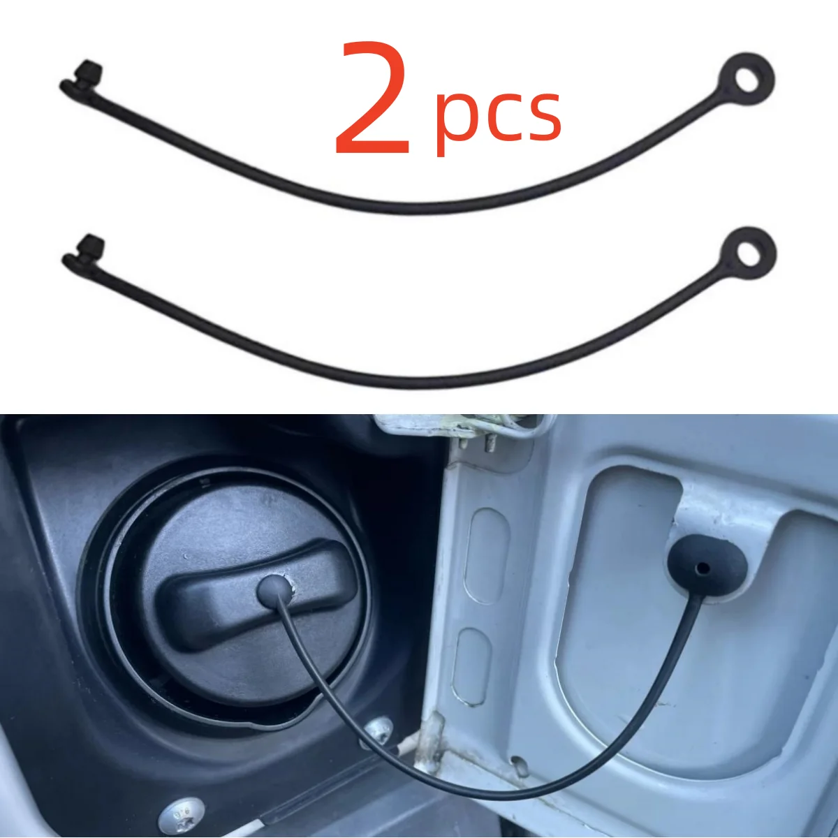 2X Petrol Diesel Fuel Tank Cap Cover Line Rope Cable For Benz Sprinter ...