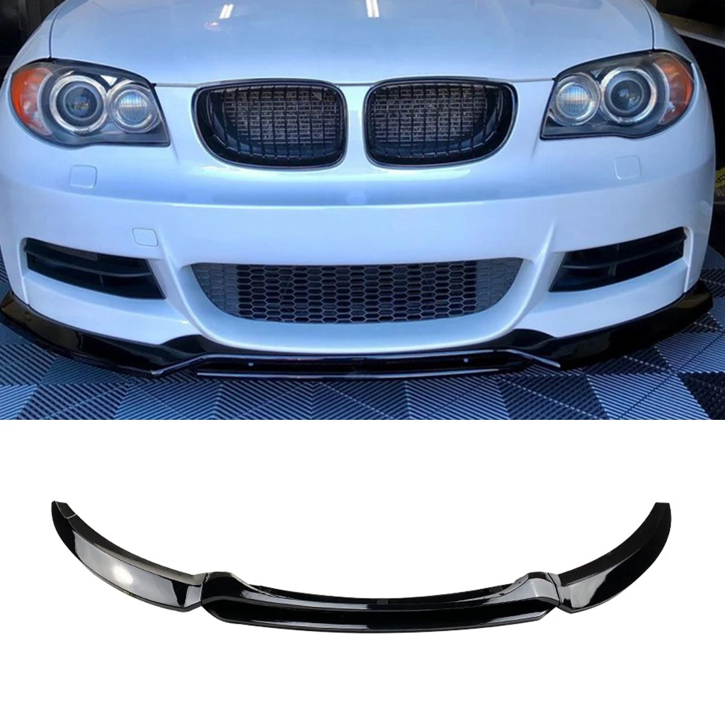 Car-Front-Bumper-Lip-Spoiler-For-BMW-1-series-E82-E88-2007-2010-Front ...