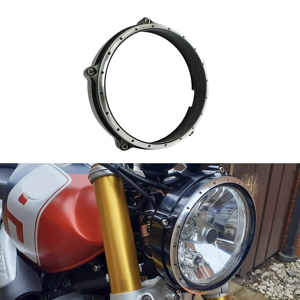 Motorcycle-Aluminum-Headlight-Bezel-Trim-For-BMW-R-NINE-T-r-9t-nineT ...
