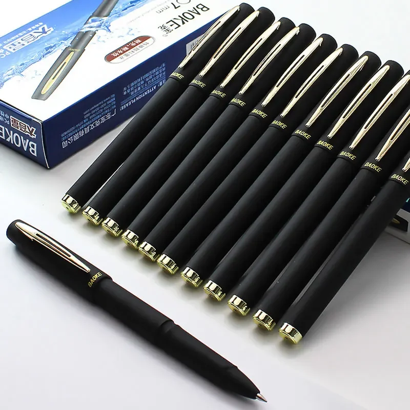 0.5/0.7/1.0mm Large Capacity Office Business Gel Pens Signature Pen For ...