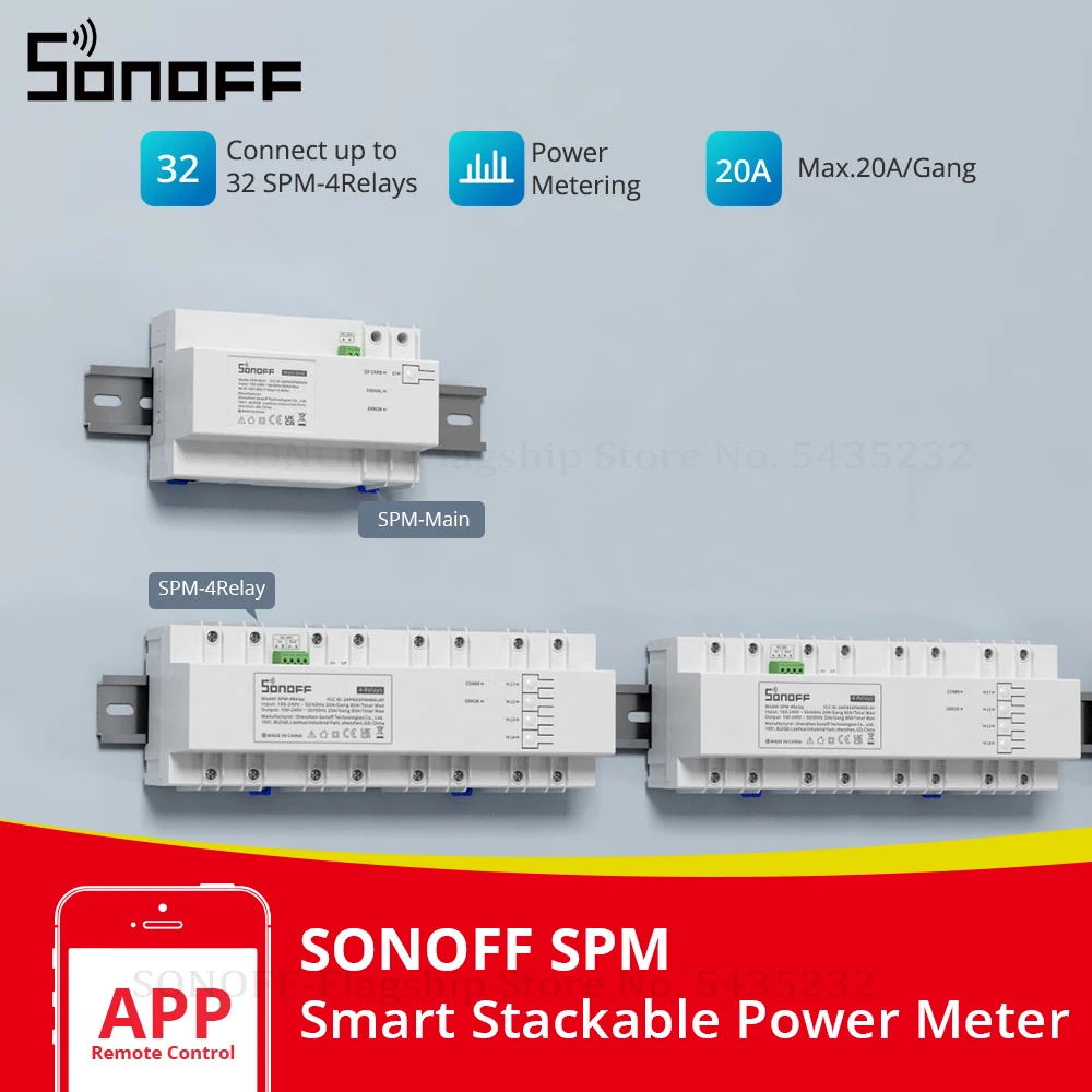 Sonoff Pow Power Meter Wifi | Sonoff Pow R2 Power Meter | Sonoff Spm ...