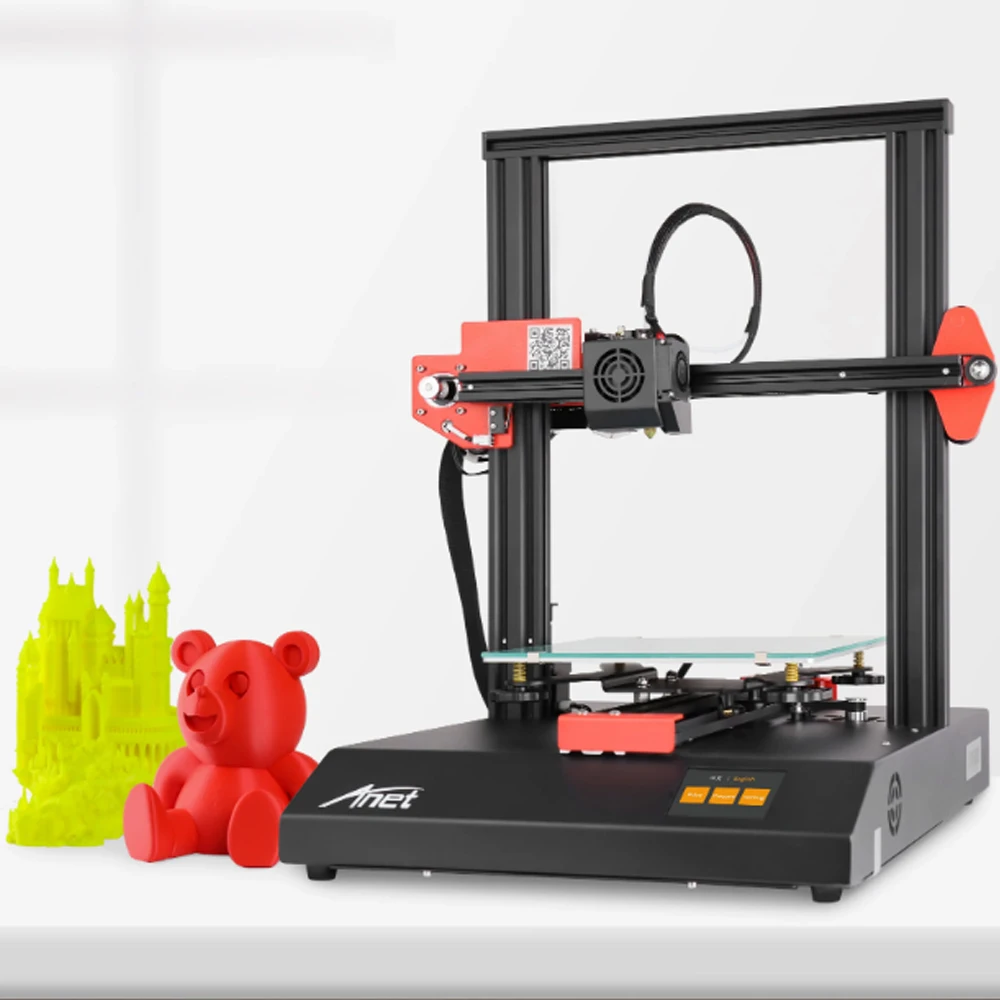 Anet All Metal Frame 3d Printer Et4 Xr With Power Off Resume Printing ...