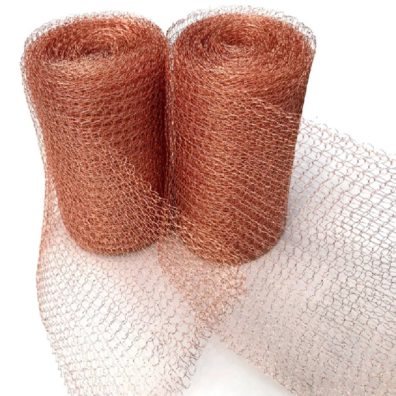 Pure Copper Mesh Woven Filter Sanitary Food Grade for Distillation ...