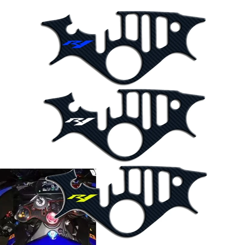 Motorcycle Decals Triple Tree Top Clamp Upper Front End Handlebar Cover ...