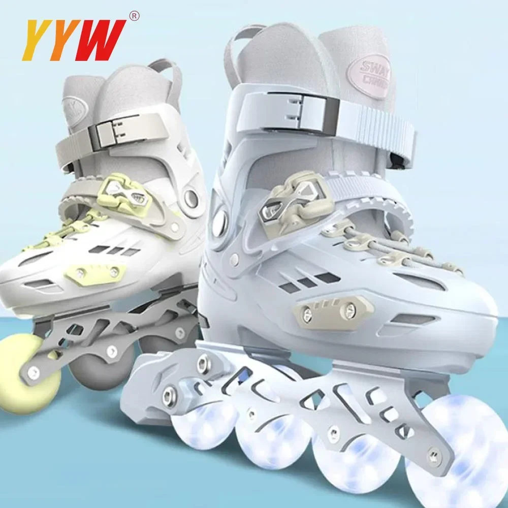 Patins-inline-4-rodas-velocidade-livre-patins-profissionais-adultos ...