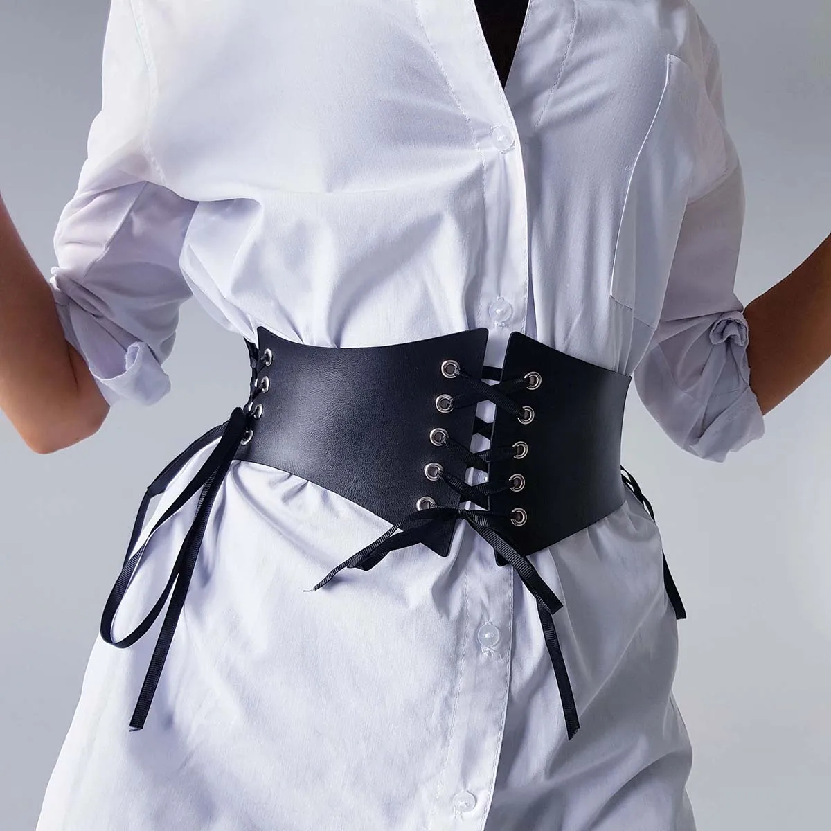 Cintur-n-de-moda-Punk-para-mujer-cors-debajo-del-busto-de-estilo ...