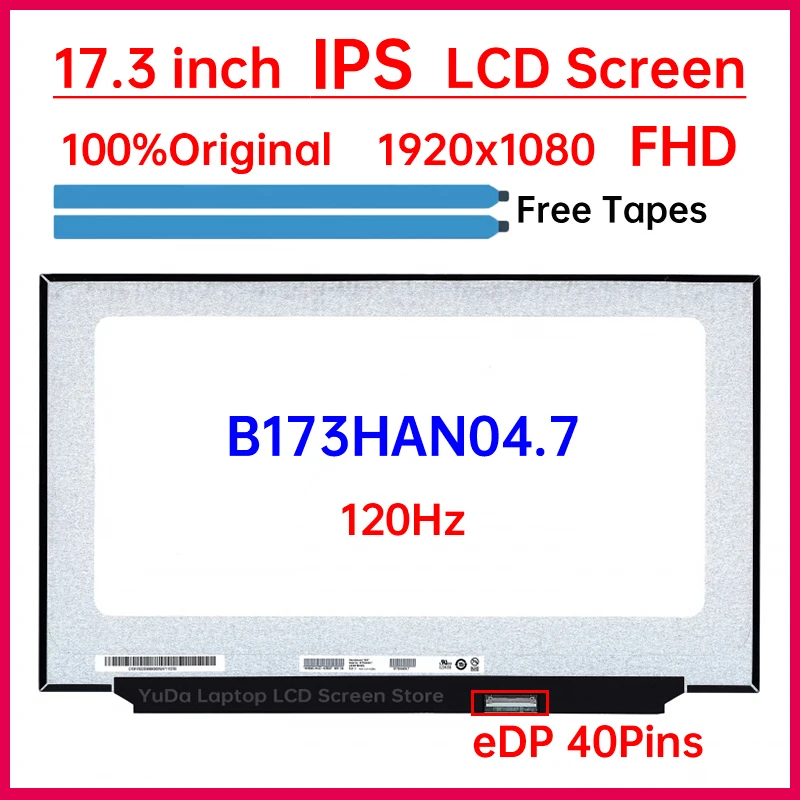 17-3-inch-120Hz-Laptop-LCD-Screen-B173HAN04-7-For-MSI-MS-17F2-ASUS ...