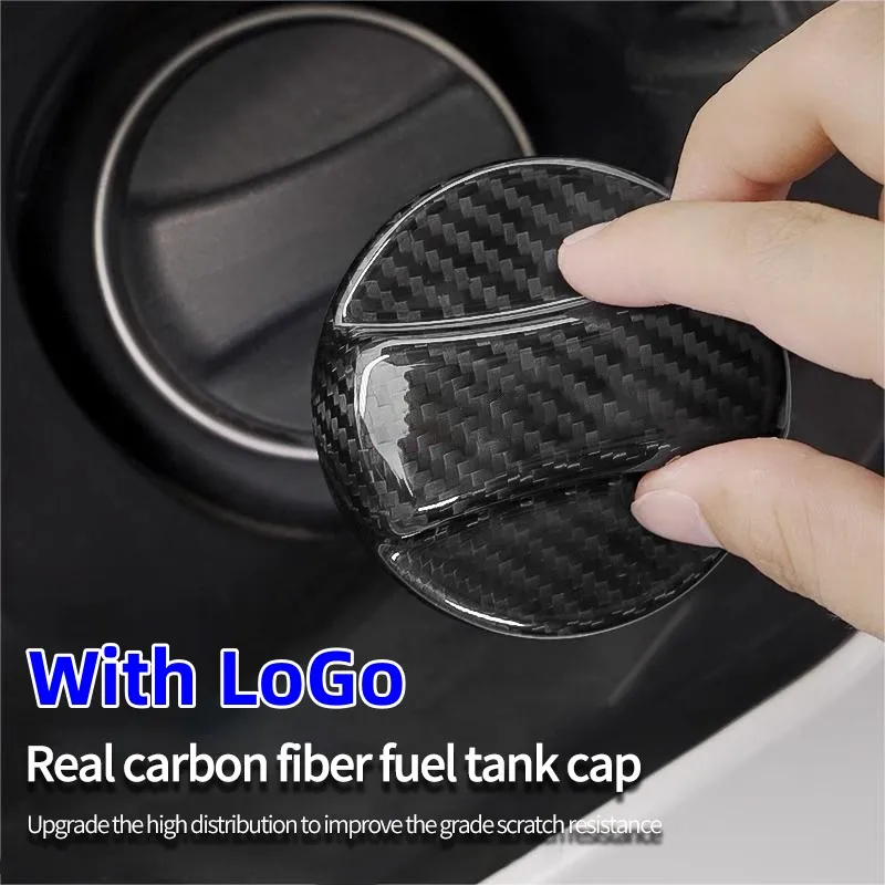 carbon fiber car fuel tank cap For BMW MINI Cooper S One JCW F55 F56 ...