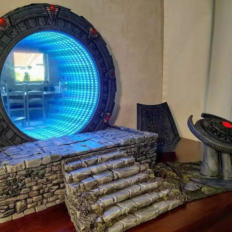 Star-Gate-Light-Mirror-Table-Decoration-Atlantis-Universe-Cosplay-Prop ...