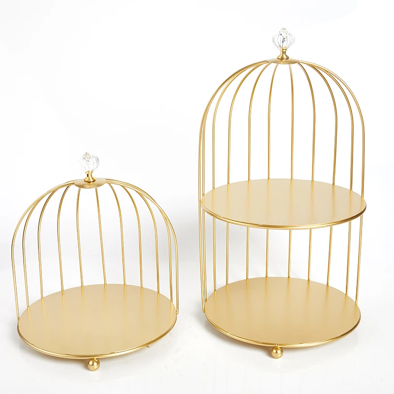1PC-Iron-Art-Nordic-Style-Bird-Cage-Rack-Cosmetic-Storage-Rack ...