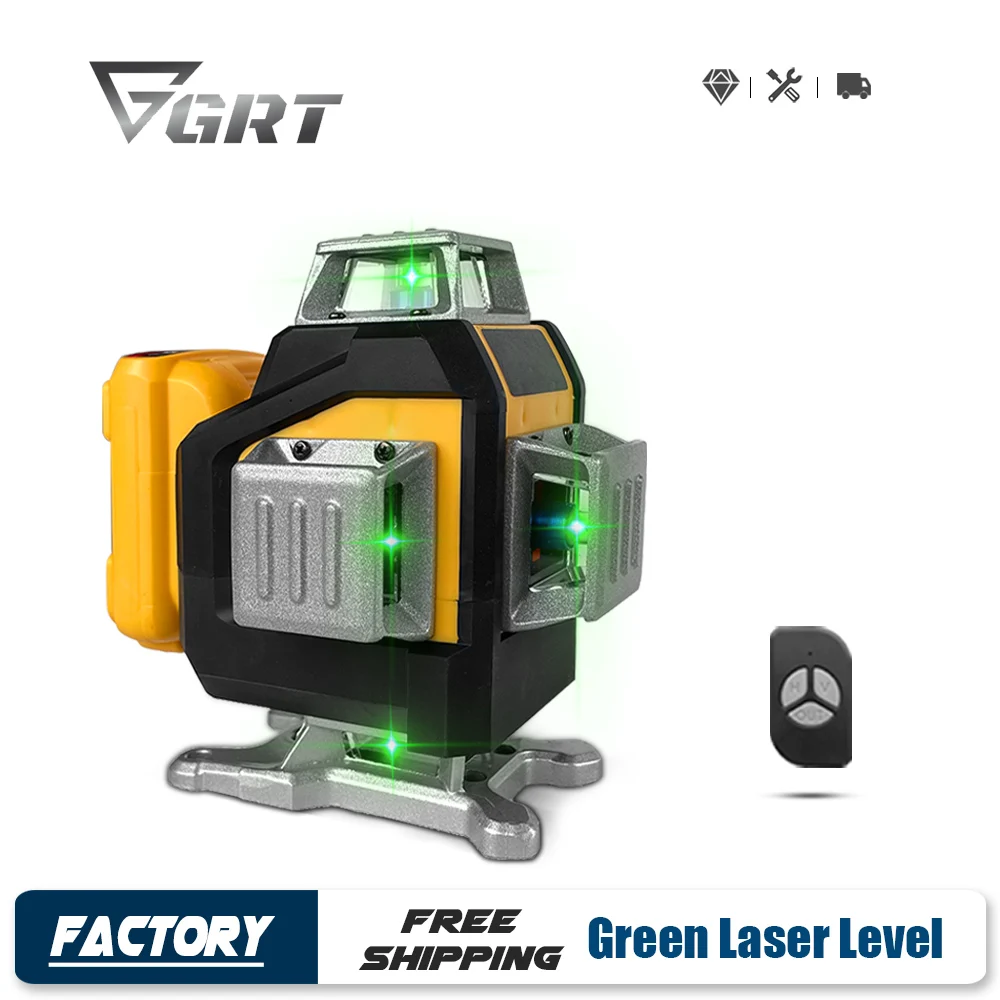 16-Lines-4D-Laser-Level-Green-Line-Self-Leveling-Horizontal-And ...