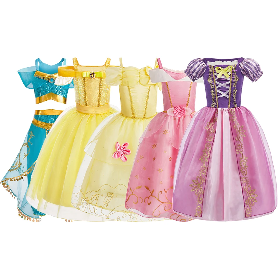 Robe-de-princesse-Raiponce-Bell-Arlo-pour-filles-robes-de-paupi-res ...