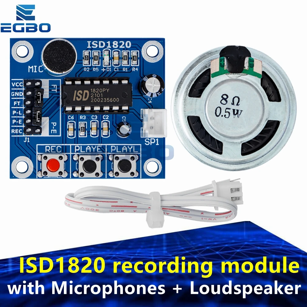 1PCS-ISD1820-recording-module-voice-module-the-voice-board-telediphone ...