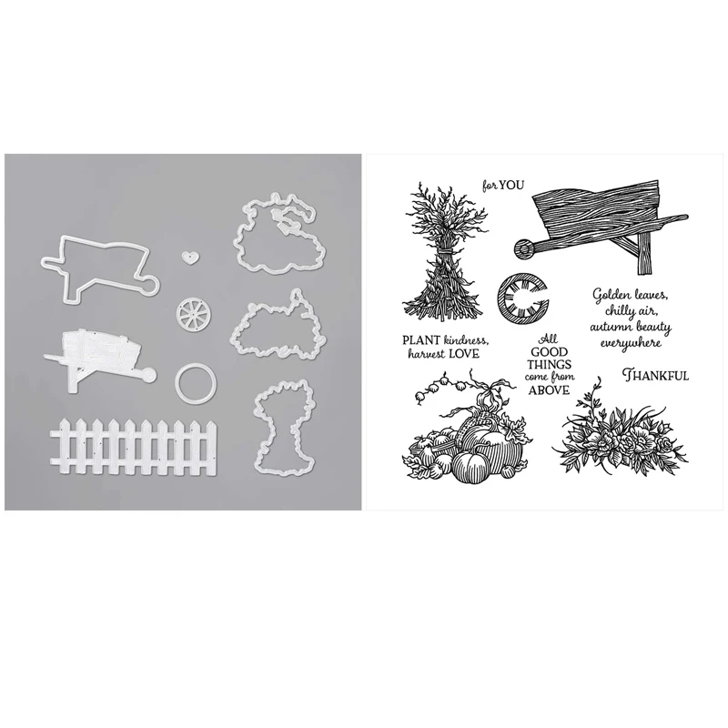 Wheel Dies Scrapbook | Goodness Stamp Set | Coordinating Dies ...