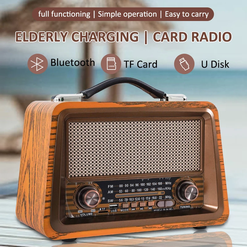 Hot-Selling-Retro-Wooden-Wireless-Bluetooth5-0-Radio-FM-AM-SW-Band ...