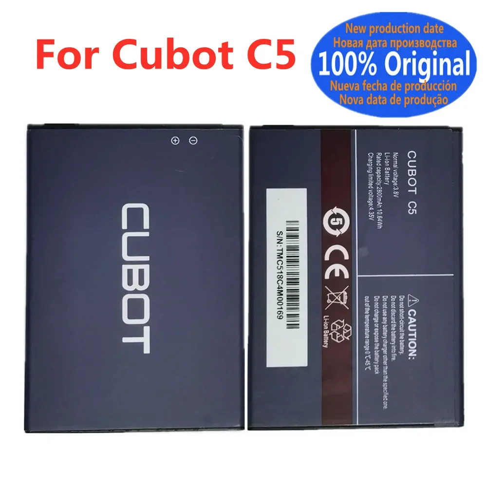 New-2800mAh-Original-Battery-For-Cubot-C5-C-5-Phone-Battery-Batteries ...