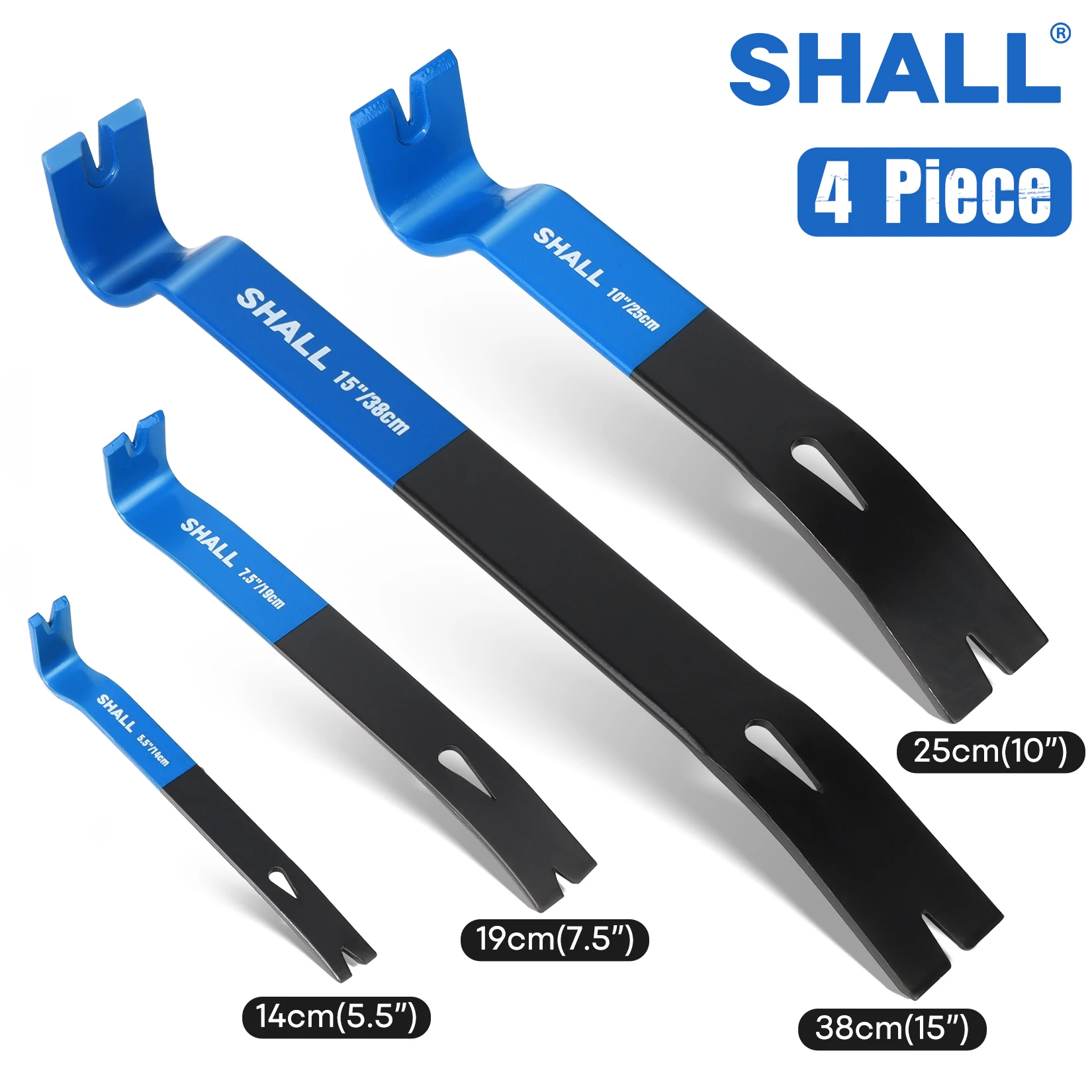 SHALL-14-25cm-Heavy-Duty-Mini-Nail-Puller-Crowbar-Utility-Claw-Bar-4PC ...