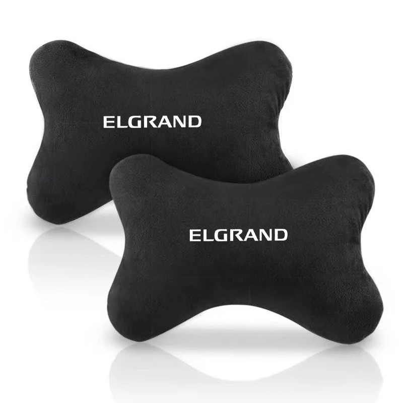 2Pcs-Car-Seat-Headrest-Neck-Pillows-Back-cushion-Accessories-For-Nissan ...