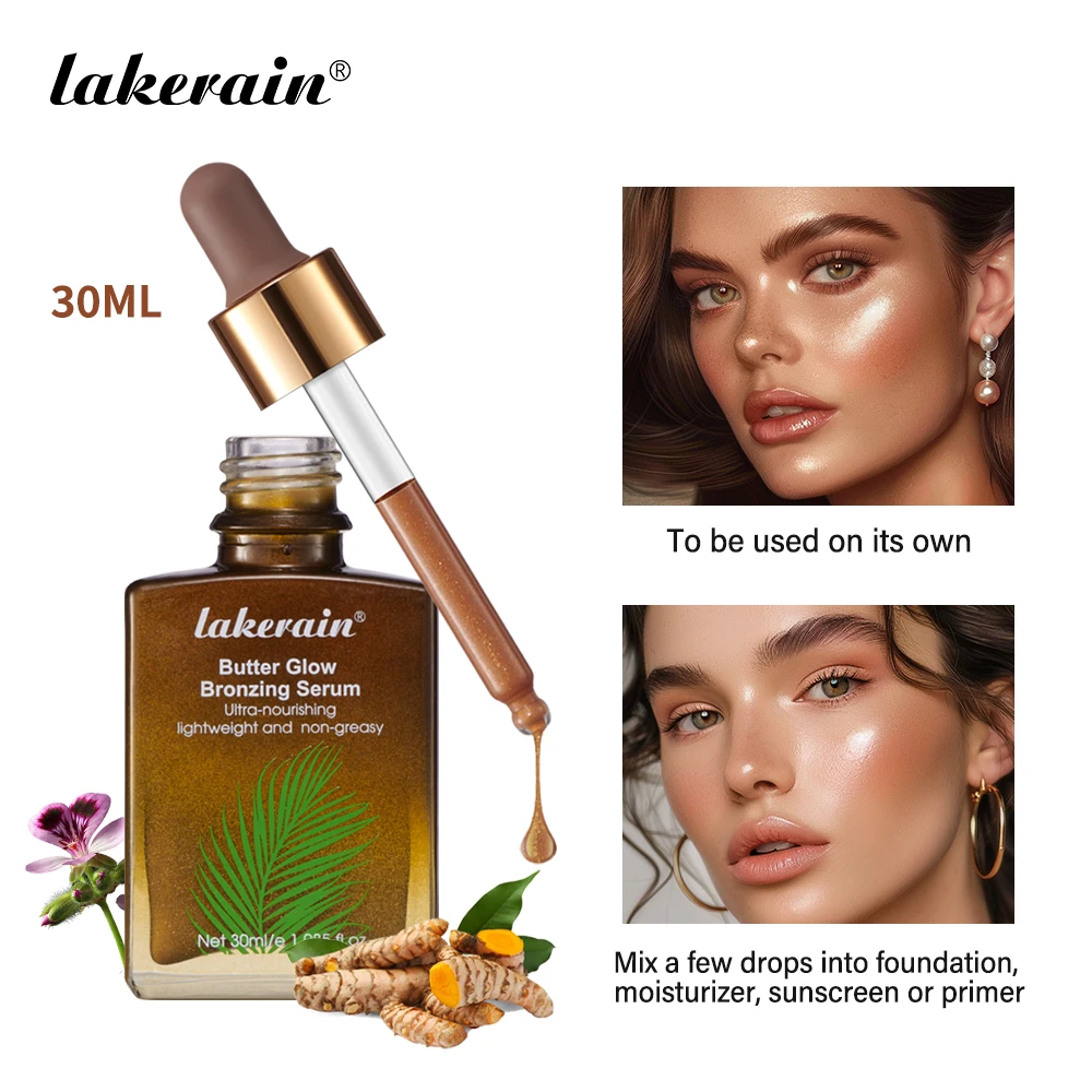 30ml Butter Glow Bronzing Serum Innovative Nourishing Skincare Bronzing ...