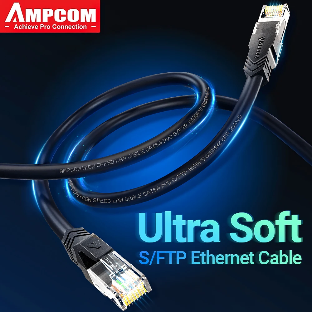 AMPCOM-Ultra-Flexible-Network-Cable-CAT-6A-Ultra-Soft-10Gbps-RJ45-Cat6a ...