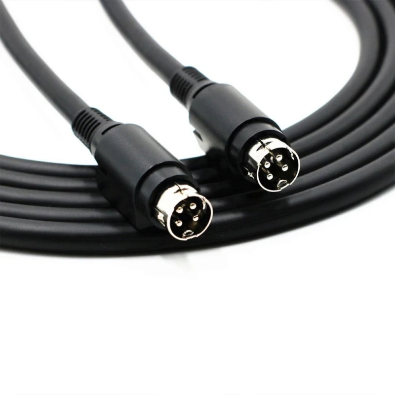 4Pin DIN Male Connectors Cable for R1700BTR1600TIII 4Pin Speaker Cord ...
