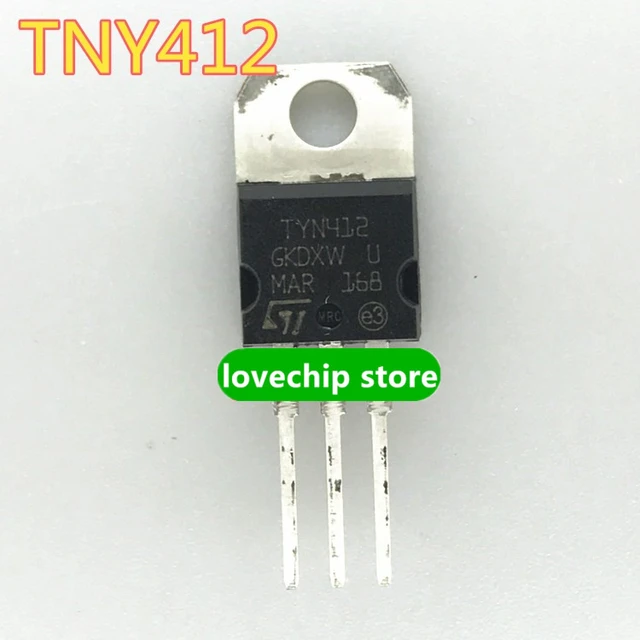 10 PCS TYN412 ST TO-220 12A400V IC Unidirectional thyristor €0.99 nautilusdiner.com