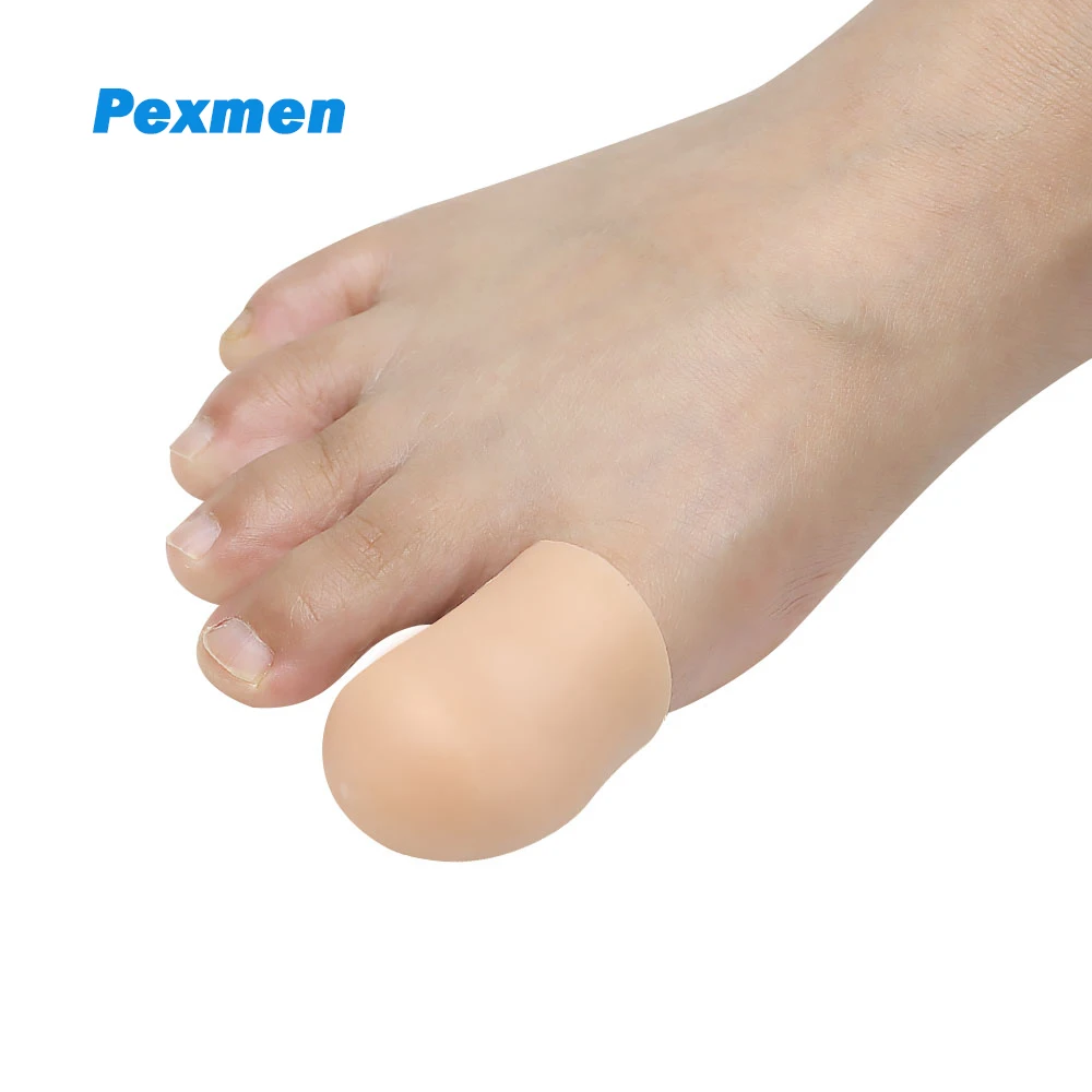 Pexmen-2Pcs-Big-Toe-Caps-Gel-Toe-Covers-Protect-Toe-from-Rubbing ...