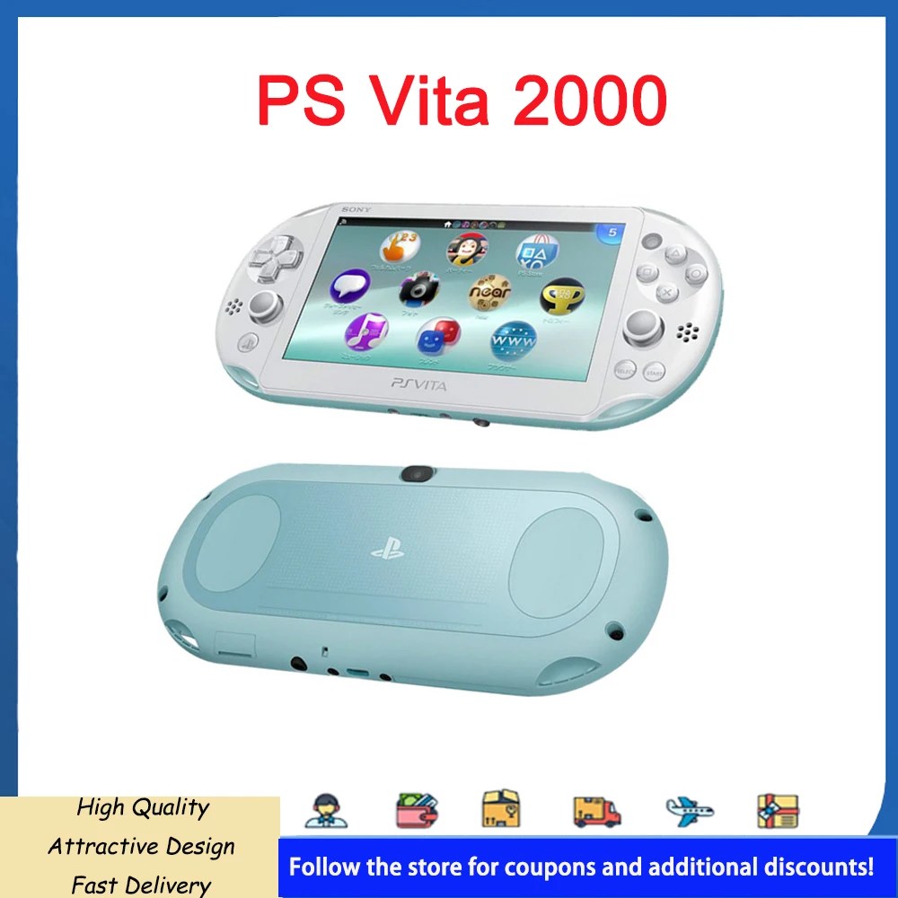 Refurbished-PSVITA-2000-Handheld-Game-Console-PS-Vita-2000-Unlocked-PKGj-Store-Adrenaline-PS ...