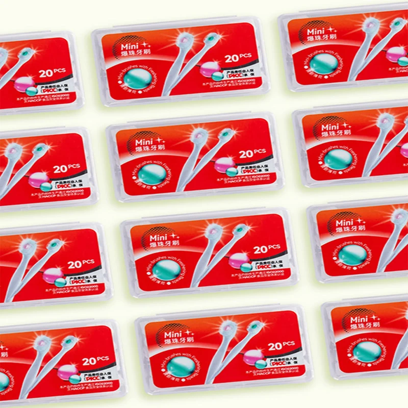 240pcs-Disposable-Toothbrush-Mini-Brushes-with-Toothpaste-Exploded ...