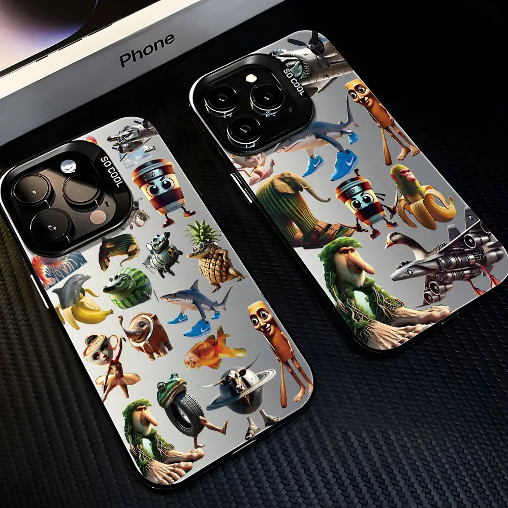 ITALIANO BRAINROT animal Phone Case For iPhone 17 16e 16 15 14 13 12 11 ...
