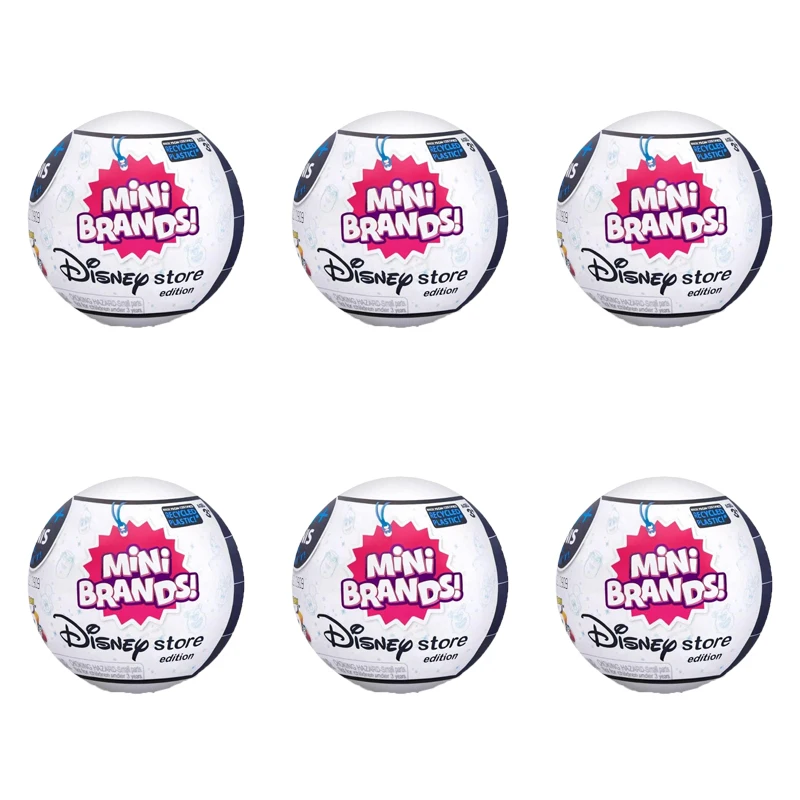 ZURU Surprise Mini Brands Disney Store Series Mystery Capsule Blind Box ...