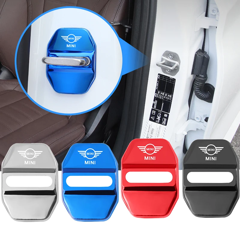 Couvercle de serrure de porte de style de voiture, logo, accessoires en ...