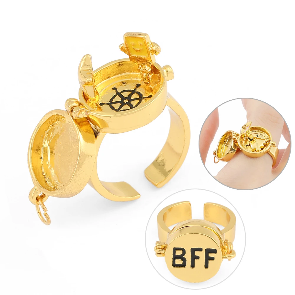 SpongeBob Ring Best Friend Forever Patrick Star Best Friend BFF Ring ...