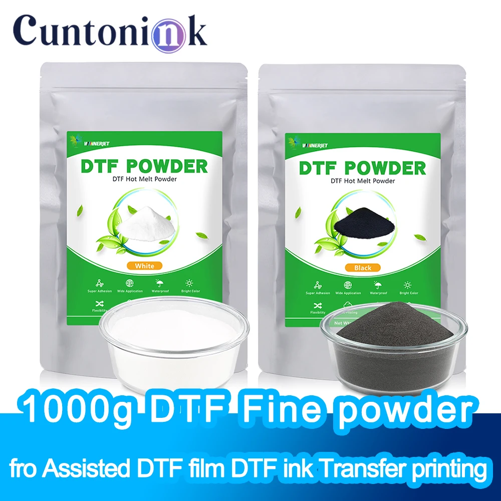 1000g 1kg DTF powder Fine powder fro Assisted DTF film DTF ink Transfer ...