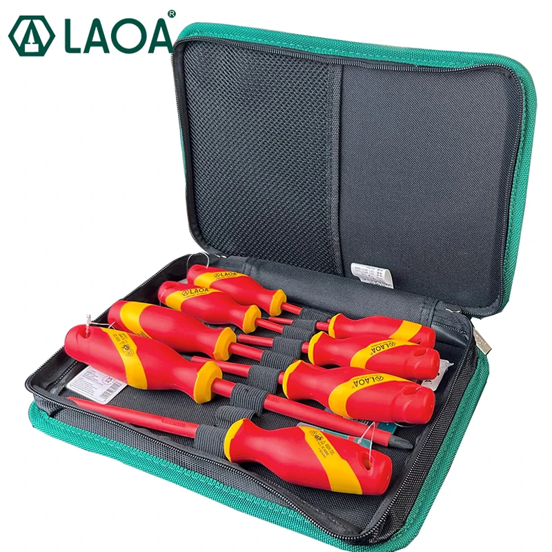 LAOA-S2-Screwdriver-VDE-Slotted-and-Phillips-Screwdrivers-1000V-Isolation-Current-Cross-Flat ...