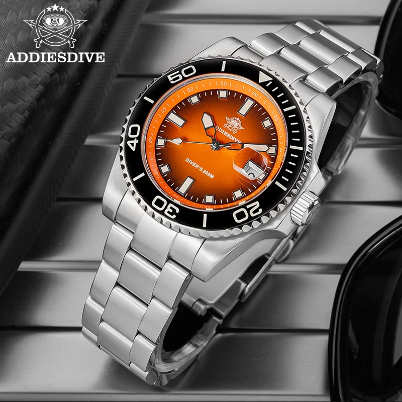 ADDIESDIVE AD2089 NEW Watches 2025 Fashion 41mm Quartz Watch Colorful ...