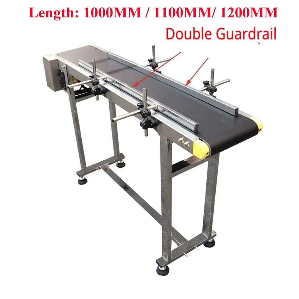 1000mm-1200mm-Conveyor-Belt-Machine-Adjustable-Guardrail-Stainless ...