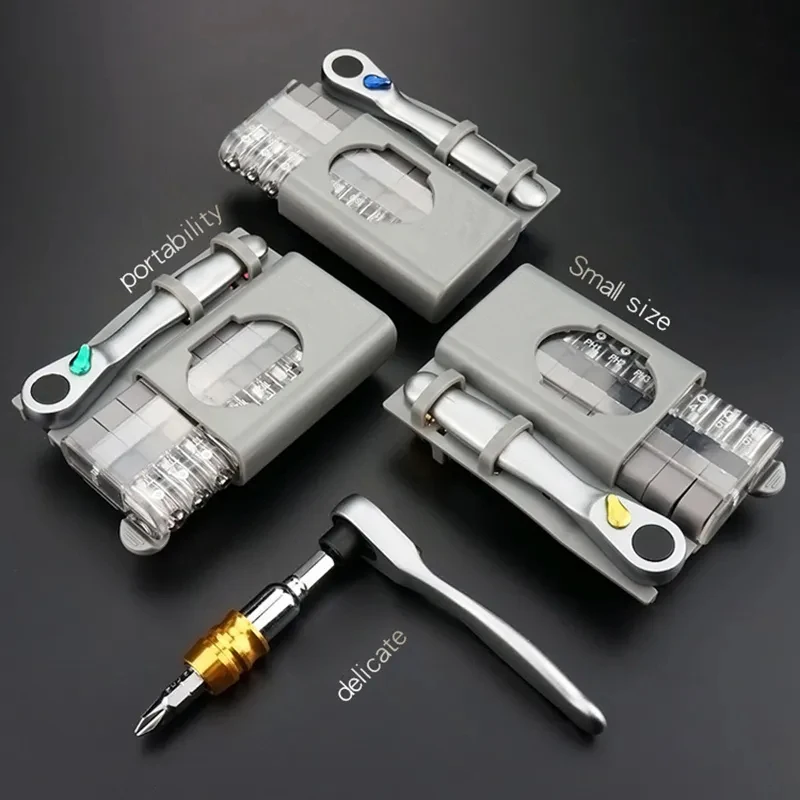 Mini-Ratchet-wrench-screwdriver-bit-set-Multifunctional-Special-shaped ...