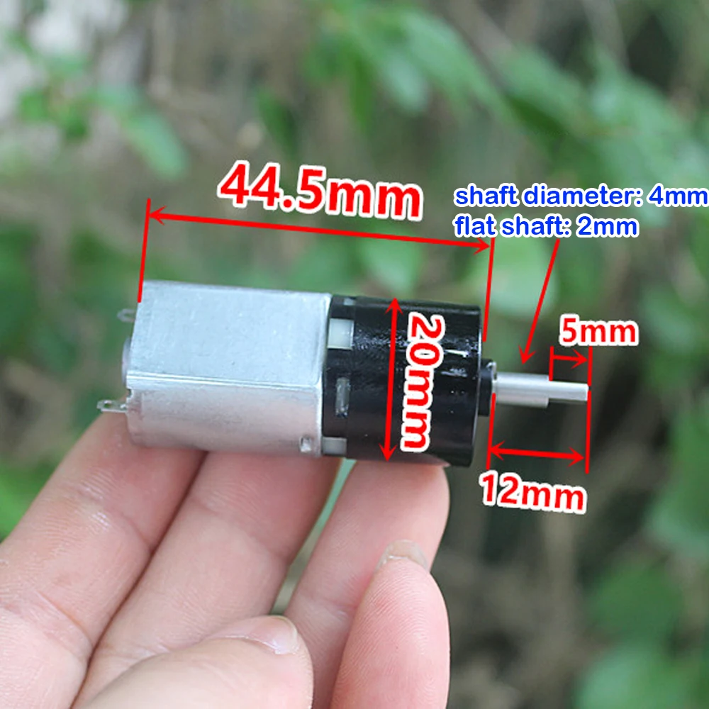Mini-130-Planetary-Gear-Motor-DC-7-4V-12V-15V-55RPM-Reducer-Motor-Micro ...