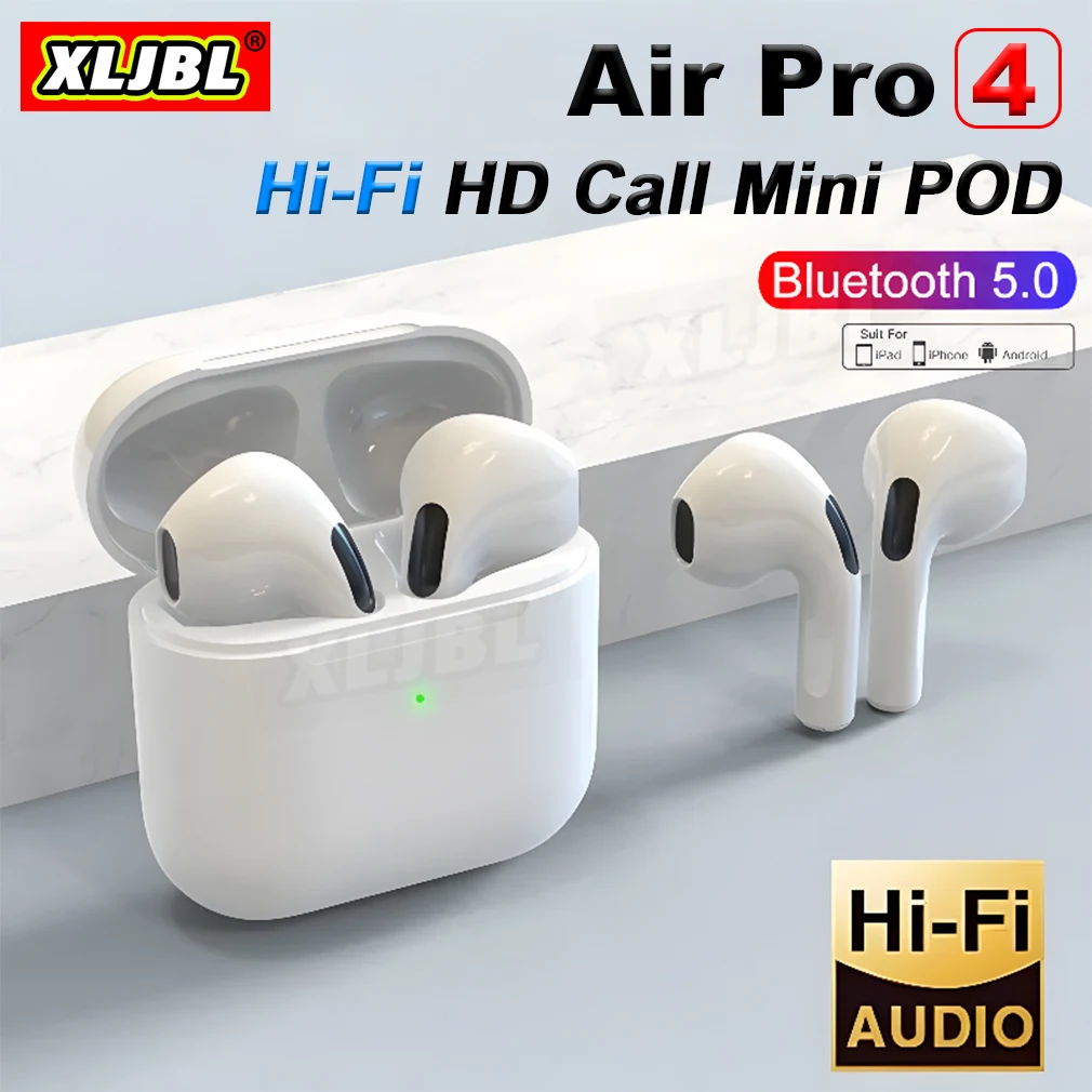 TWS-Air-Pro-4-New-Wireless-Headsets-Bluetooth-5-0-Earphone-Hi-Fi-Stereo ...