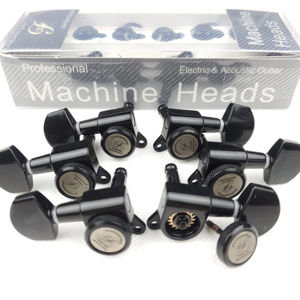 1 Set L3+R3 Guitar Locking Tuners Electric Guitar Machine Heads Tuners ...