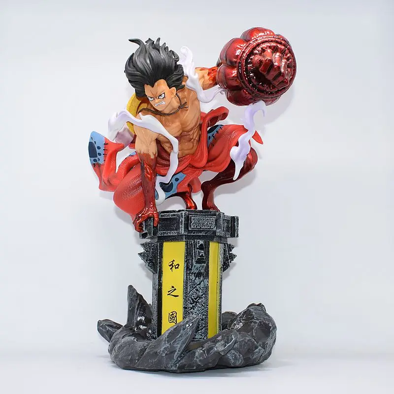 One Piece Luffy Red Hawk