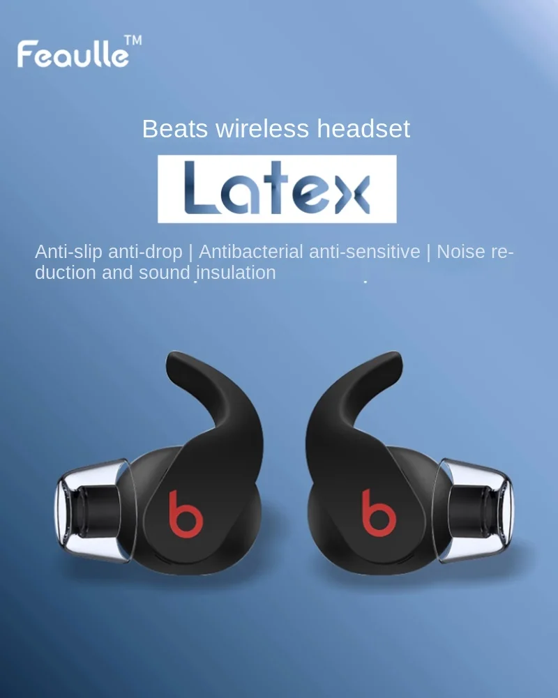 Latex-Eartips-for-Beats-Fit-Pro-Ear-Plug-Ear-Cap-Silicone-Cover-Non ...