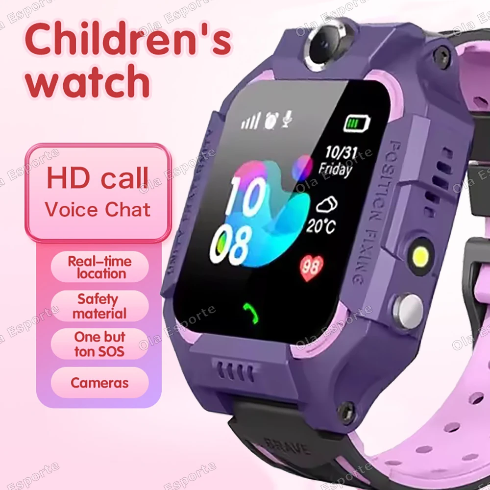 New Kid Smart Watch 2G Sim Card Smartwatch For Children SoS Call Phone ...