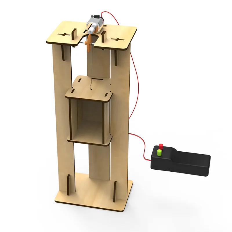 Lift-Elevator-Assembly-Model-Children-s-Scientific-Experiment-Equipment ...