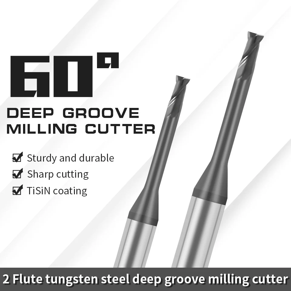 Augusttools-HRC55-0-2-3mm-Micro-Deep-Groove-Carbide-End-Mill-4mm-Shank ...
