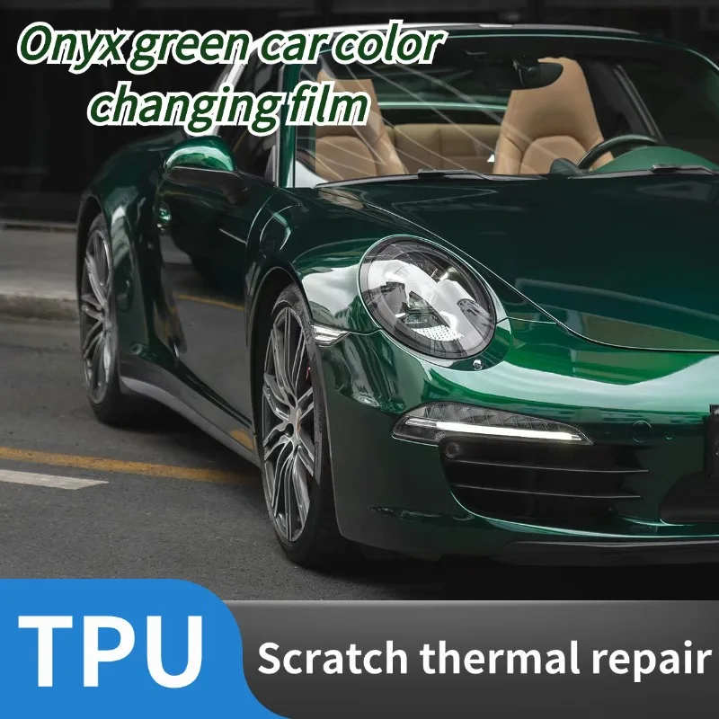 TPU-agate-green-car-color-change-film-color-car-coat-paint-protection ...
