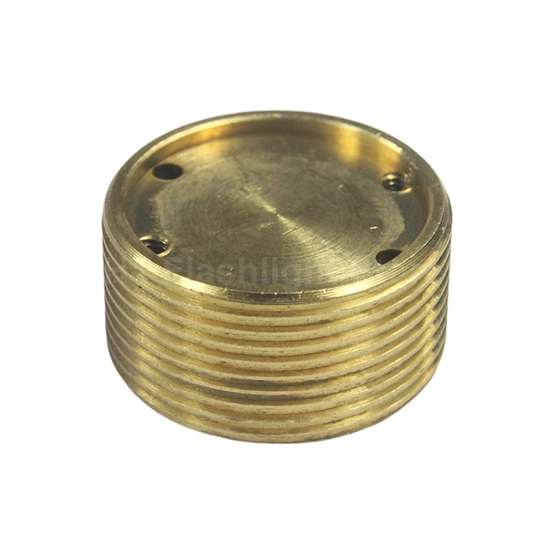 S3-21700 Flashlight Brass Driver Pillar 24.8mm (D) x 13mm (H) DIY Light ...