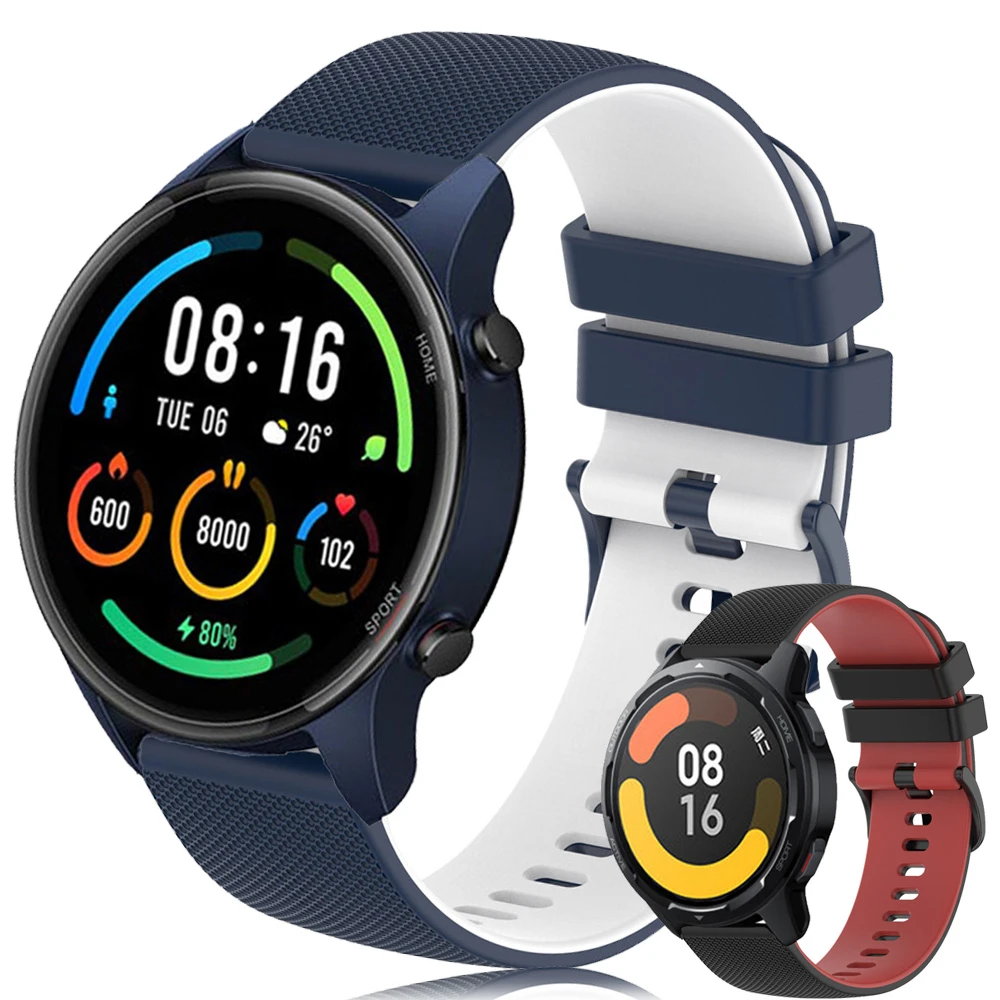 For Xiaomi MI Watch / S1 Active Global Version Strap Silicone Watchband ...